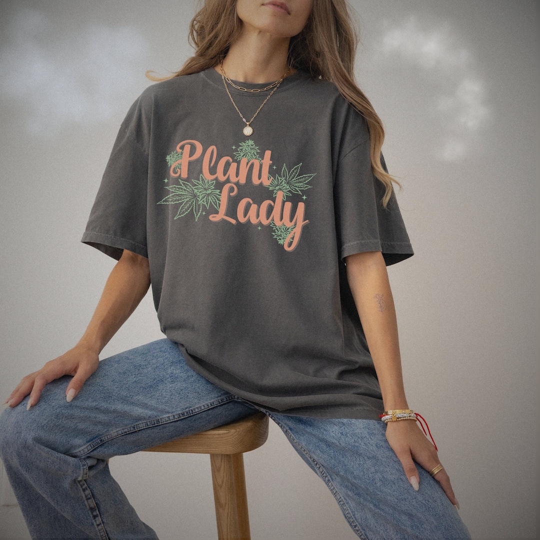 Stoner Girl Plant Lady Shirt Stoner Gifts for Her Weed Shirt Weed ...