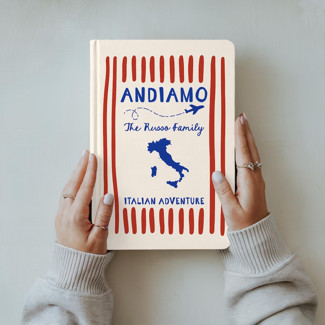 Andiamo Italy Travel Book, Italian Adventure Travel Journal ...