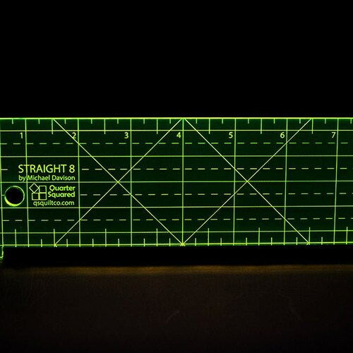 Ruler Work 101® 1/4 Acrylic Ruler Template for Longarm | Etsy