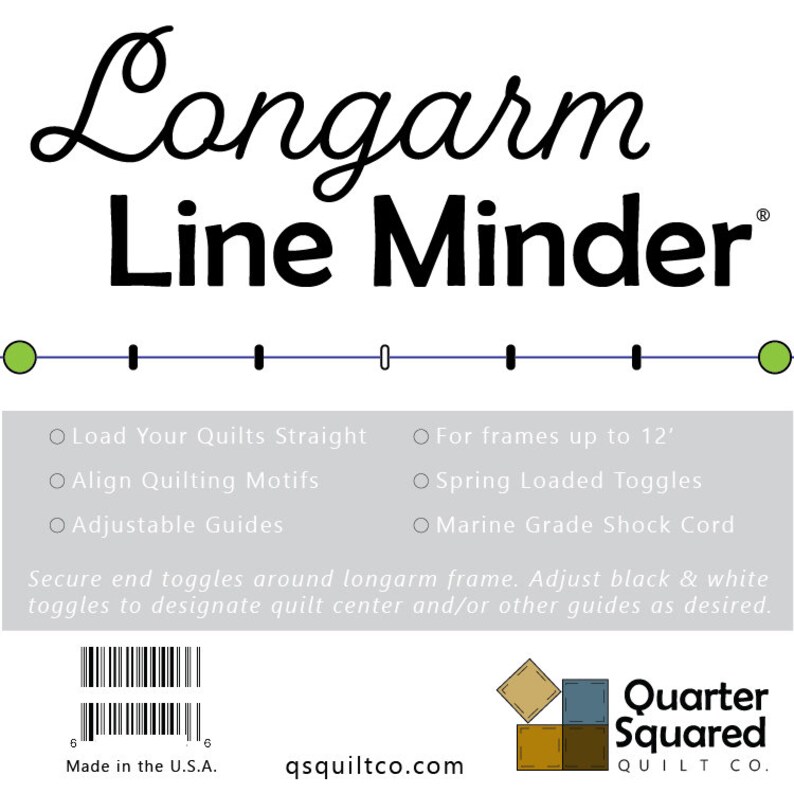 LONGARM LINE MINDER® The Toggle and Stretch Cord System for | Etsy