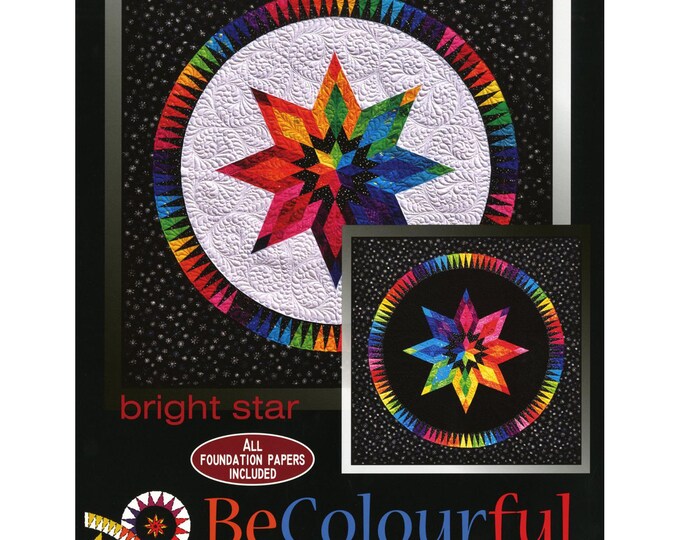 Jdj Enchanted Stars PATTERN & KIT for Paper Pieced Quilt Pattern by ...