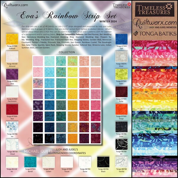 Rainbow Batik Fabric - Etsy