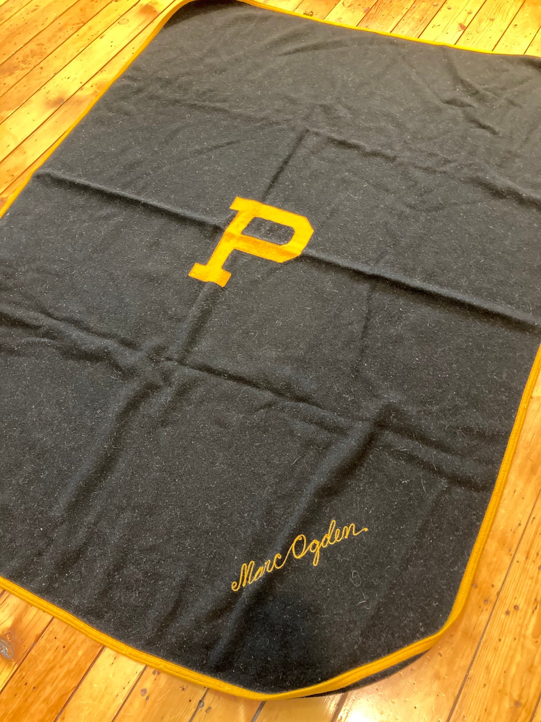 Vintage Wool Purdue University Blanket - Etsy