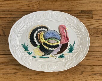 Large Turkey Platter | Etsy