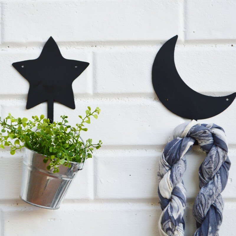 Star Wall Hooks - Etsy
