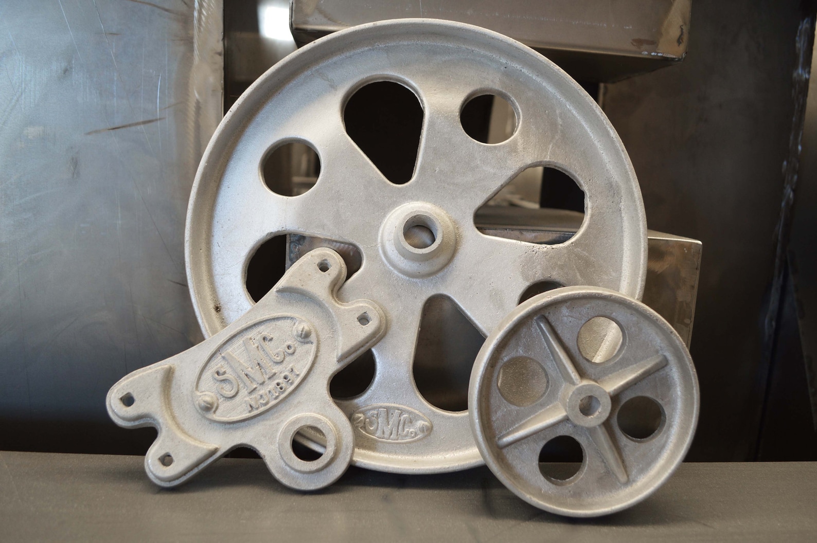 Large Aluminum Caster Wheels, Factory Cart Wheels, Coffee Table Wheels ...