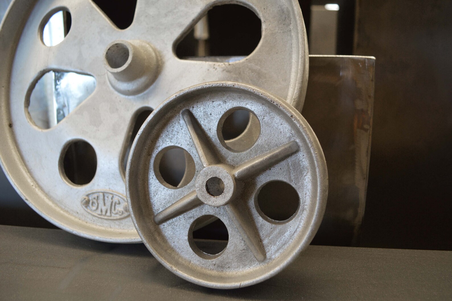 Large Aluminum Caster Wheels, Factory Cart Wheels, Coffee Table Wheels ...