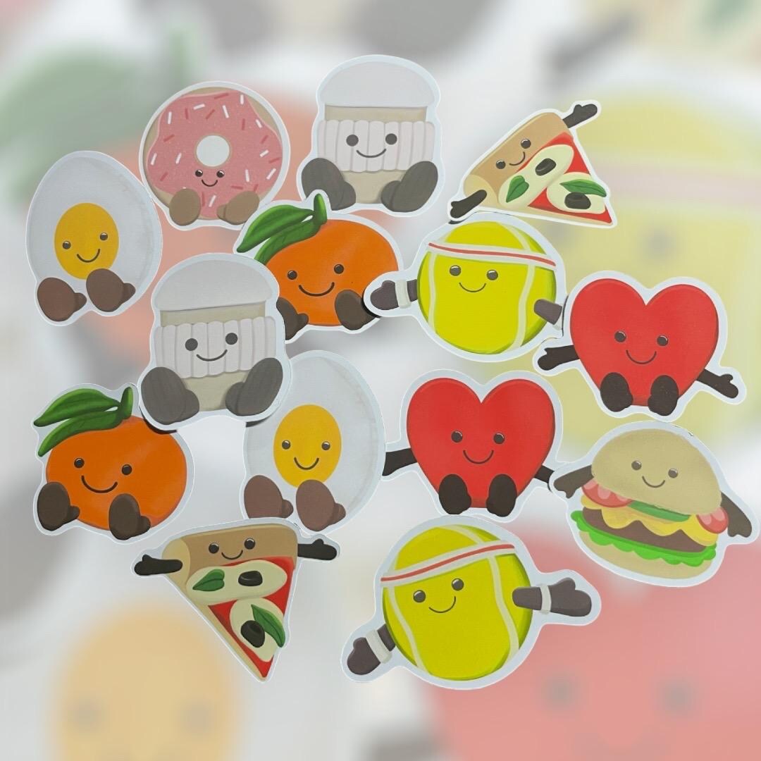 Jellies Sticker Set - Etsy