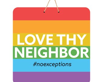 Love Thy Neighbor - Etsy
