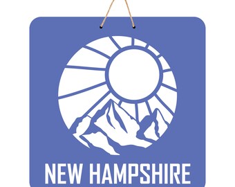 New Hampshire Welcome Sign - Etsy