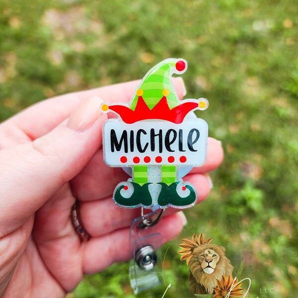 Elf Badge Reel - Etsy