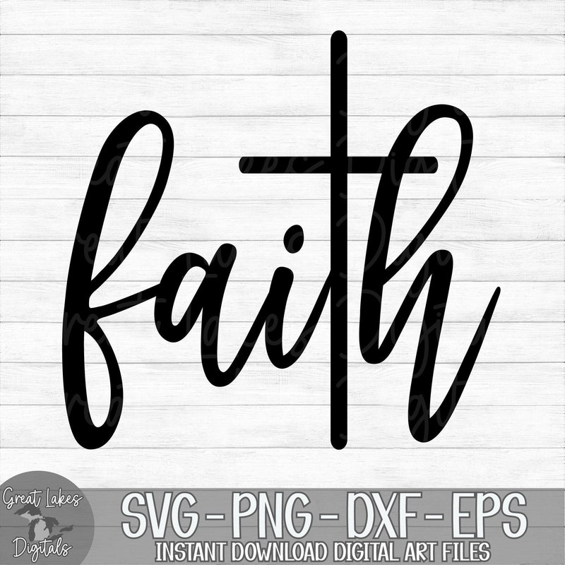 Faith Svg Files - Etsy