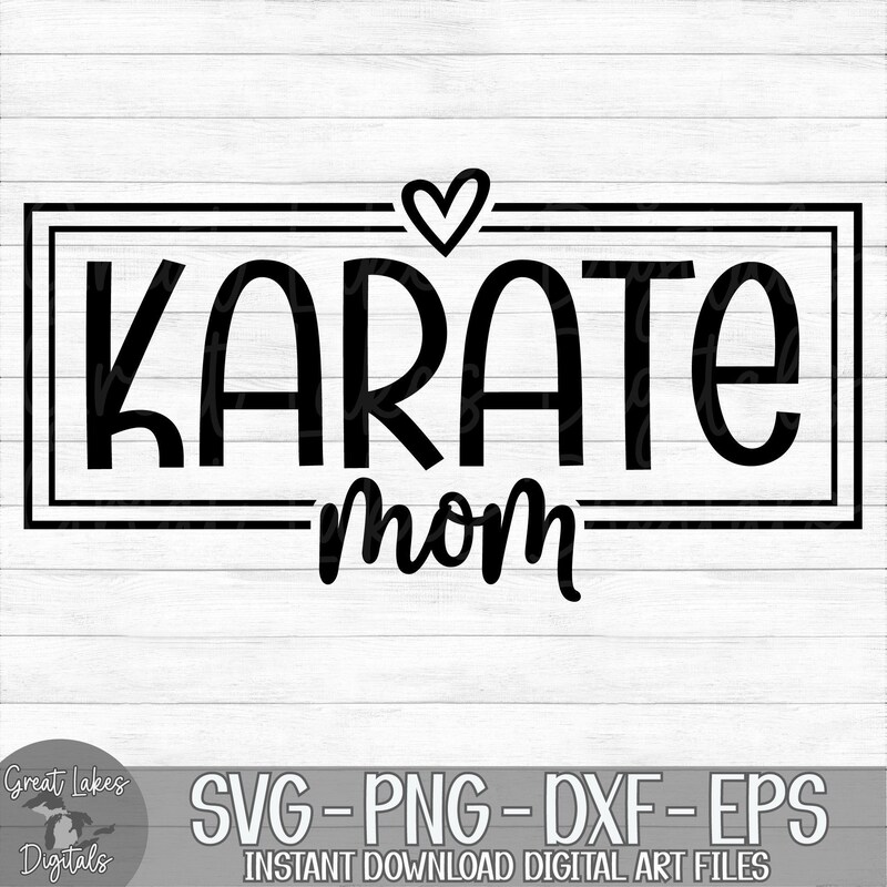 Karate Mom - Etsy
