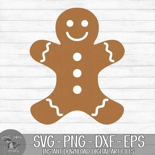 Gingerbread Face Svg - Etsy