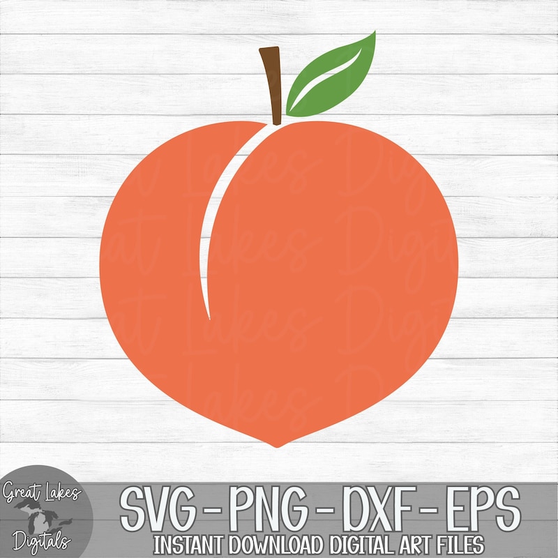 Georgia Peach Svg - Etsy