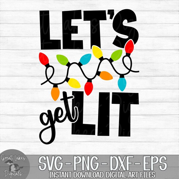 Lit Svg - Etsy