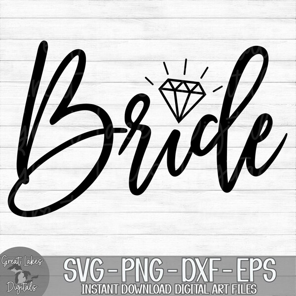 Bride Svg - Etsy