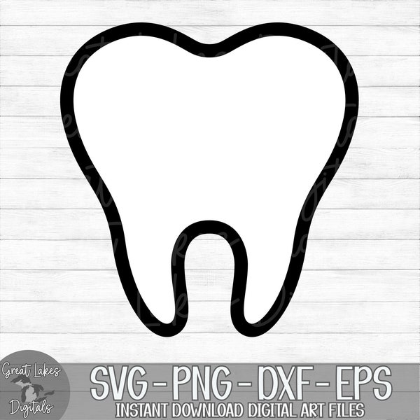 Tooth Svg - Etsy