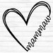 Mammaw Heart - Instant Digital Download - Svg, Png, Dxf, and Eps Files ...