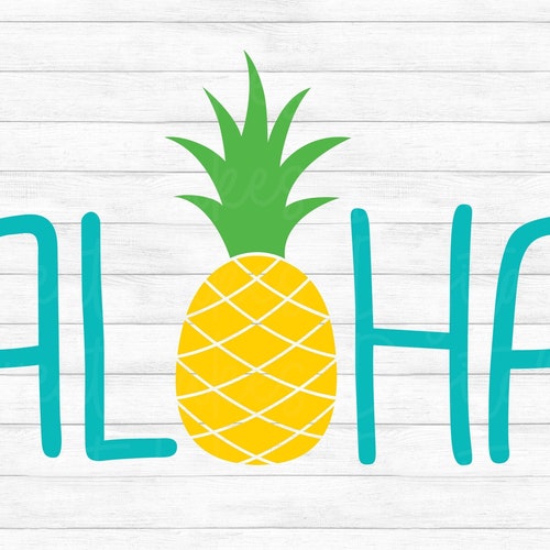 Aloha Instant Digital Download Svg Png Dxf and Eps - Etsy