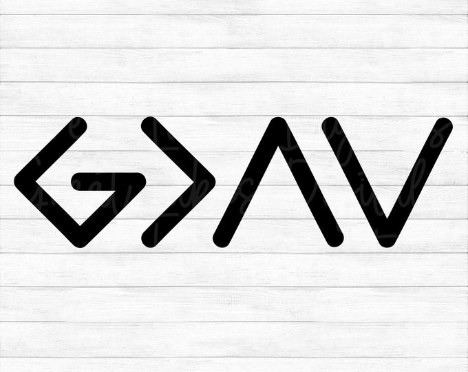 God is Greater PNG Instant Digital Download - Etsy