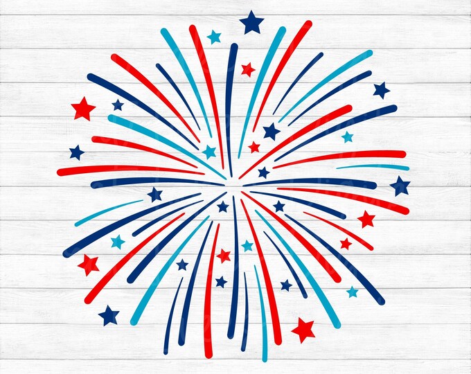 Fireworks - 4th of July, Fourth of July - Instant Digital Download ...