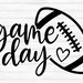 Game Day Instant Digital Download Svg Png Dxf and Eps | Etsy