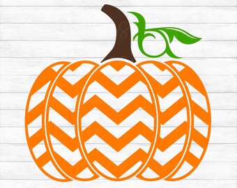 Chevron Pumpkin - Etsy