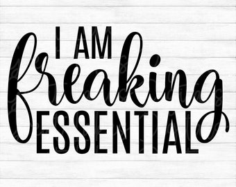 I Am Essential Svg - Etsy