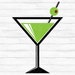 Martini - Instant Digital Download - Svg, Png, Dxf, and Eps Files ...