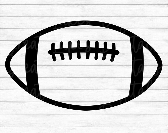 Football Instant Digital Download Svg, Png, Dxf, and Eps Files Included ...