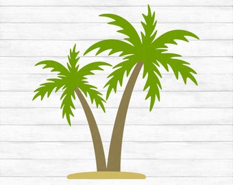 Palm Trees Instant Digital Download Svg, Png, Dxf, and Eps Files ...