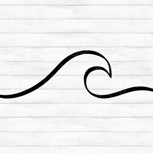 Wave Instant Digital Download Svg Png Dxf and Eps Files - Etsy