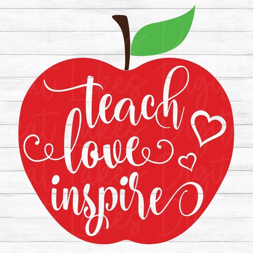 Teacher Quote SVG Teacher Svg Dxf Png Instant Download - Etsy