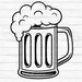 Beer Mug - Instant Digital Download - Svg, Png, Dxf, and Eps Files ...
