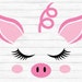 Pig Face Instant Digital Download Svg, Png, Dxf, and Eps Files Included ...