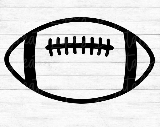 Football - Instant Digital Download - Svg, Png, Dxf, and Eps Files ...