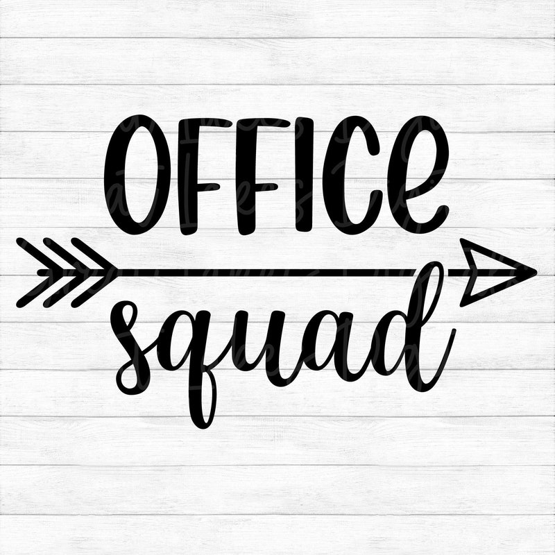 Office Squad Svg - Etsy