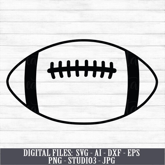 Football Digital Download Instant Download svg ai dxf | Etsy