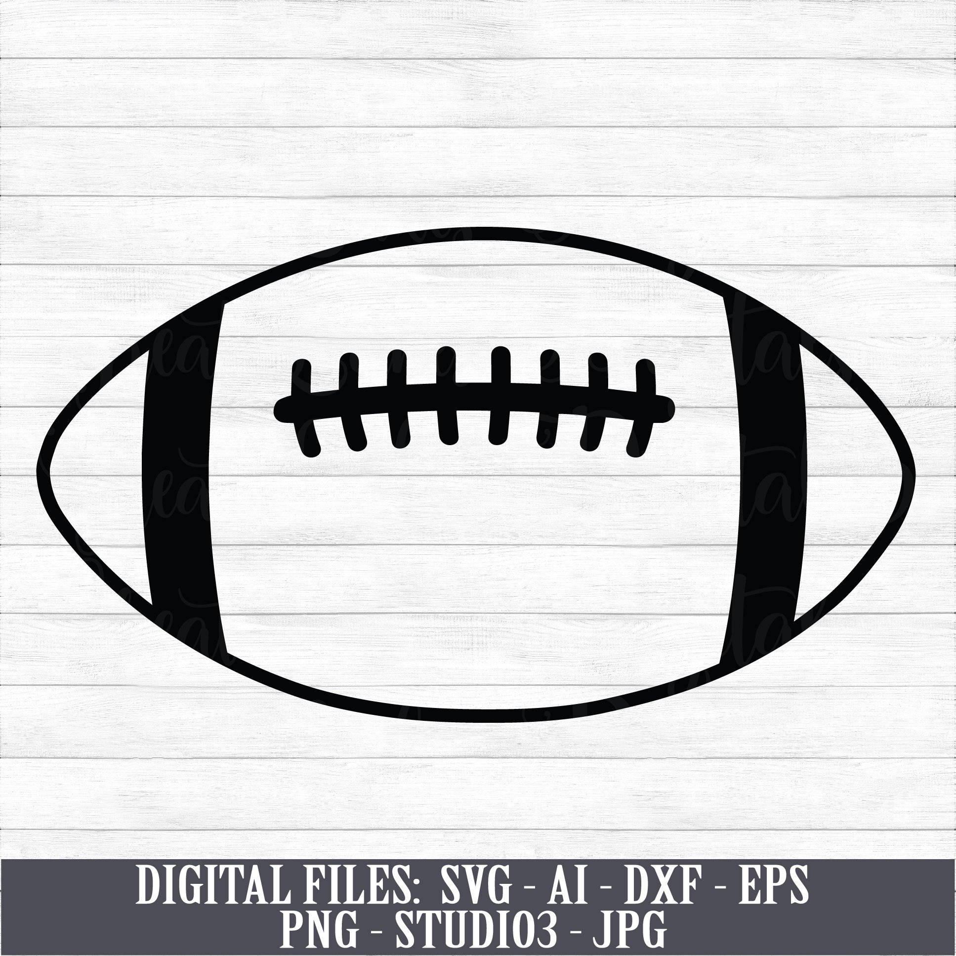Football Digital Download Instant Download svg ai dxf | Etsy