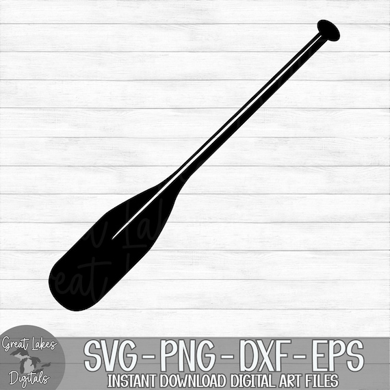 Canoe / Kayak Paddle Instant Digital Download Svg Png - Etsy