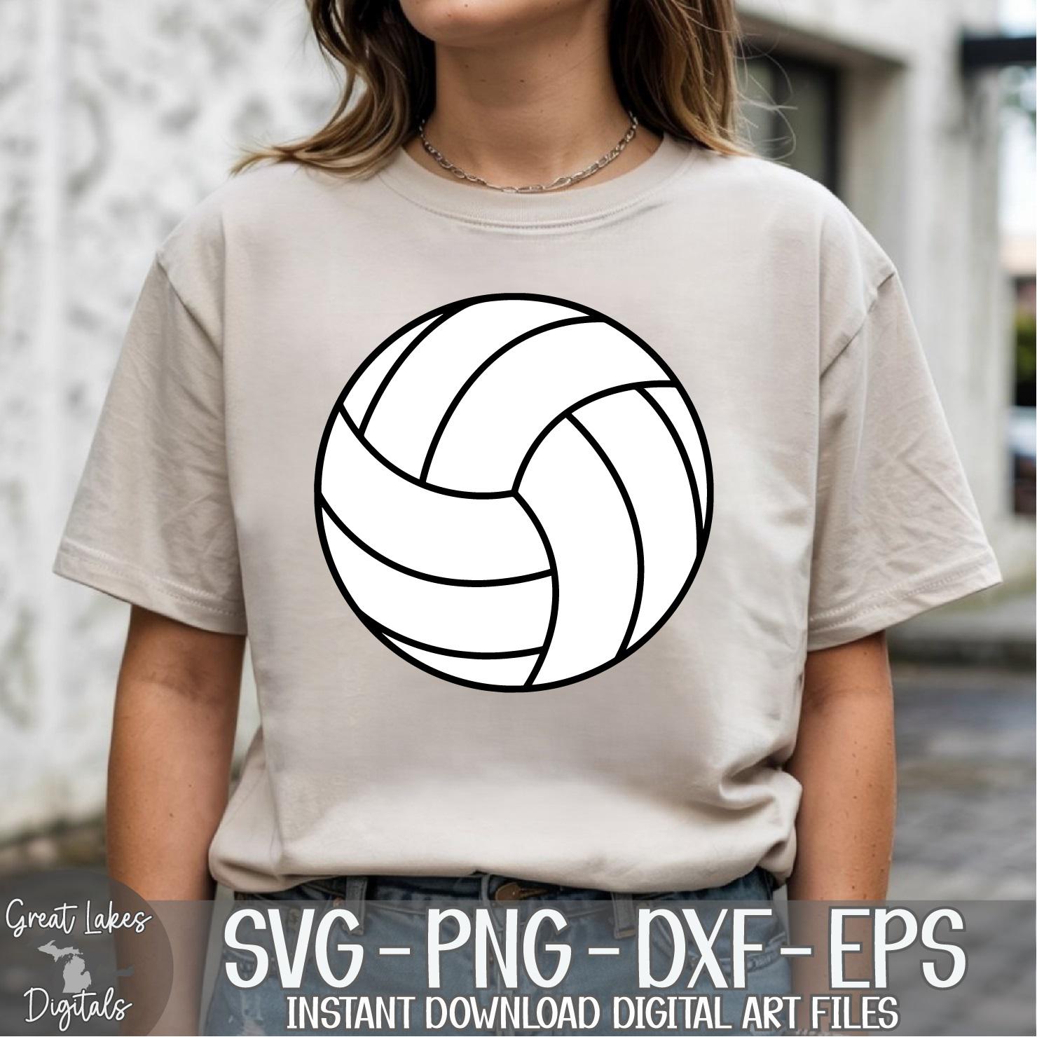 Volleyball - Instant Digital Download - Svg, Png, Dxf, and Eps Files ...