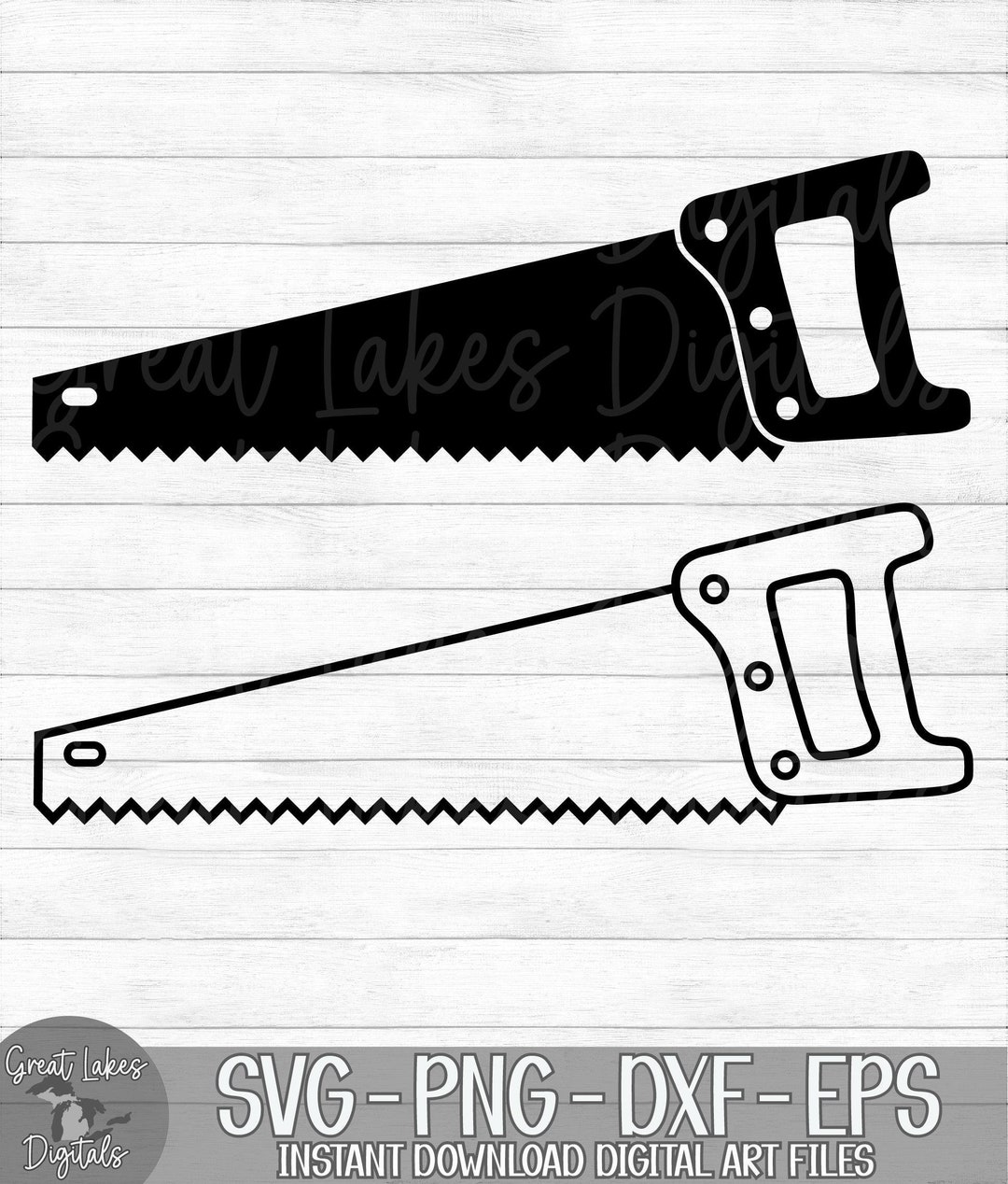 Hand Saws Bundle of 2! - Instant Digital Download - Svg, Png, Dxf, and ...