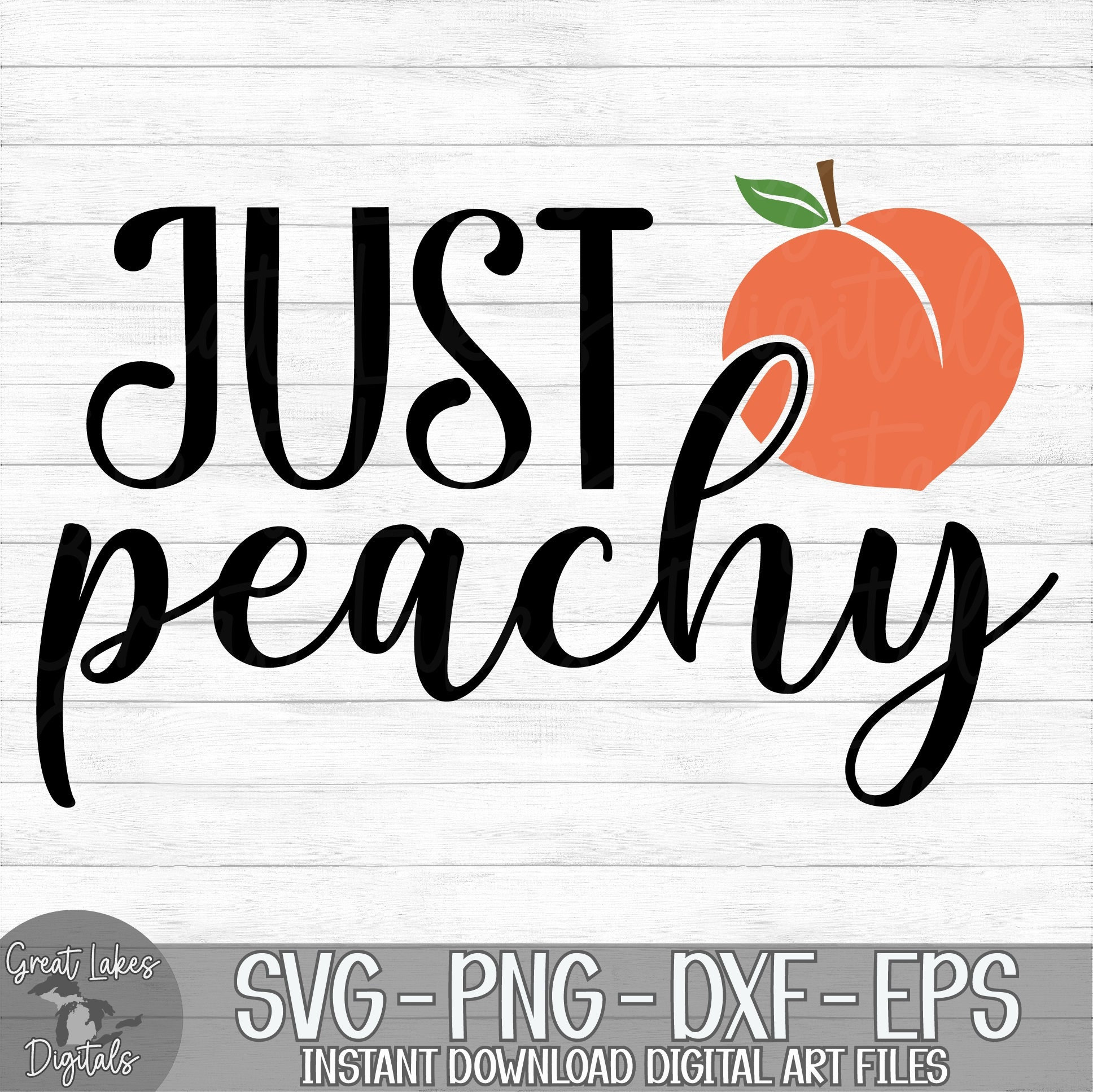 Papercraft cut files hi res Clip Art for Vinyl Peach Cricut File Just ...