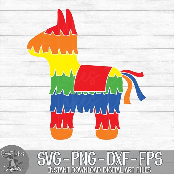 Pinata Instant Digital Download Svg Png Dxf and Eps | Etsy