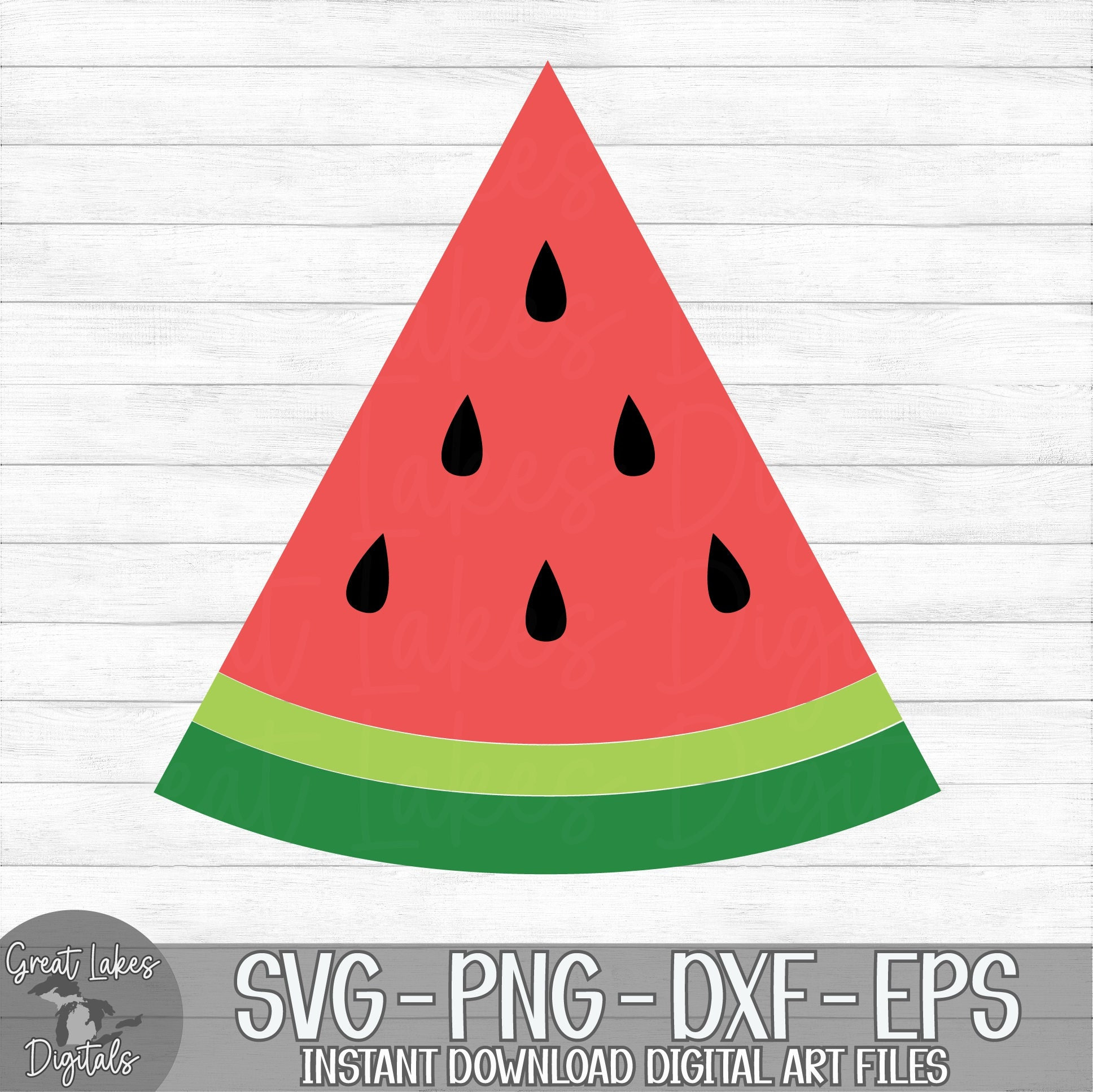 Watermelon Instant Digital Download Svg Png Dxf and Eps - Etsy