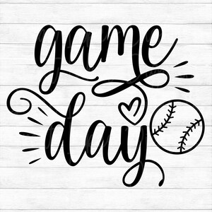 Game Day - Instant Digital Download - Svg, Png, Dxf, and Eps Files ...
