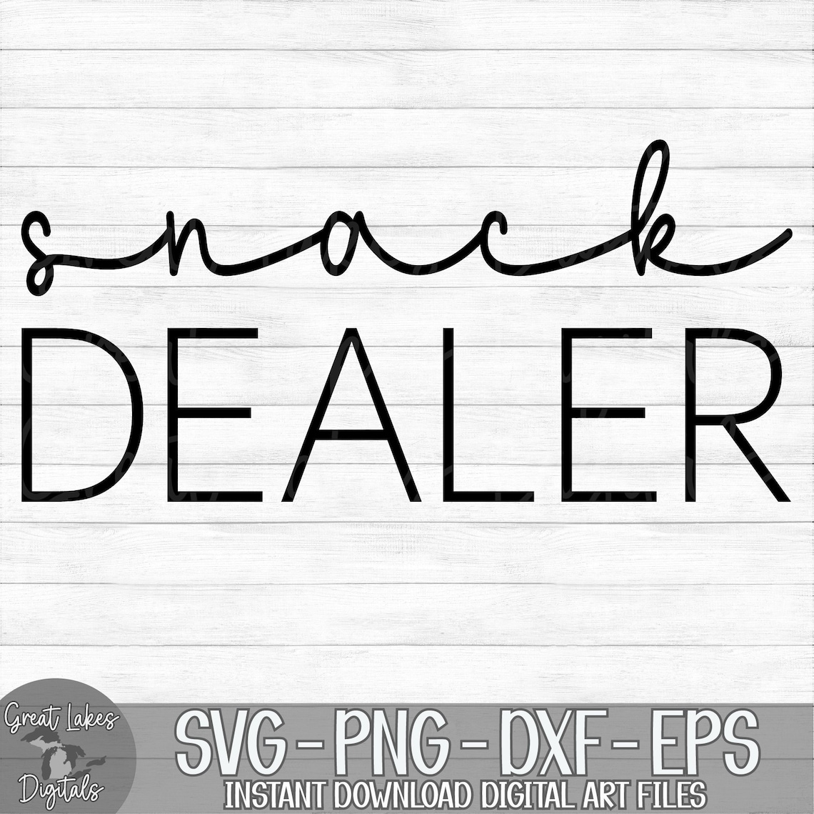 Snack Dealer Instant Digital Download Svg Png Dxf and - Etsy