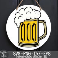 Beer Mug DXF & SVG - Etsy