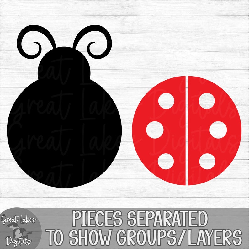Ladybug Instant Digital Download Svg Png Dxf and Eps - Etsy